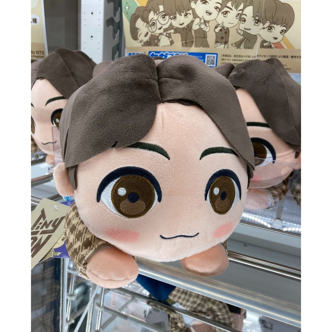 TinyTAN - Jungkook (BTS) ~Dynamite~ Mega Jumbo Nesoberi (Laying Down) Plush Toy by SEGA Japan ...