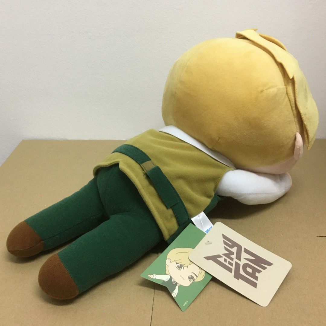 TinyTAN - "V" Tae-Hyung (BTS) ~Dynamite~ Mega Jumbo Nesoberi (Laying Down) Plush Toy by SEGA ...