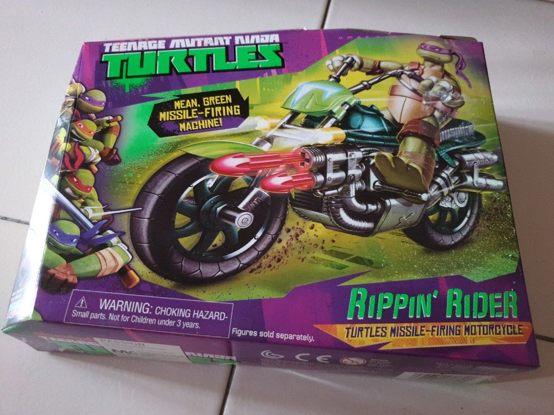 TNMT RIPPIN' RIDER ( TURTLES MISSILE-FIRING MOTORCYCLE ), Hobbies ...