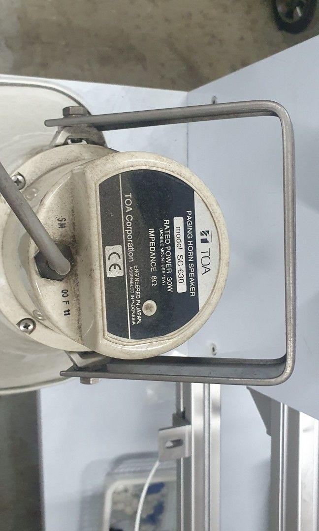 TOA Horn Speaker, Audio, Other Audio Equipment on Carousell