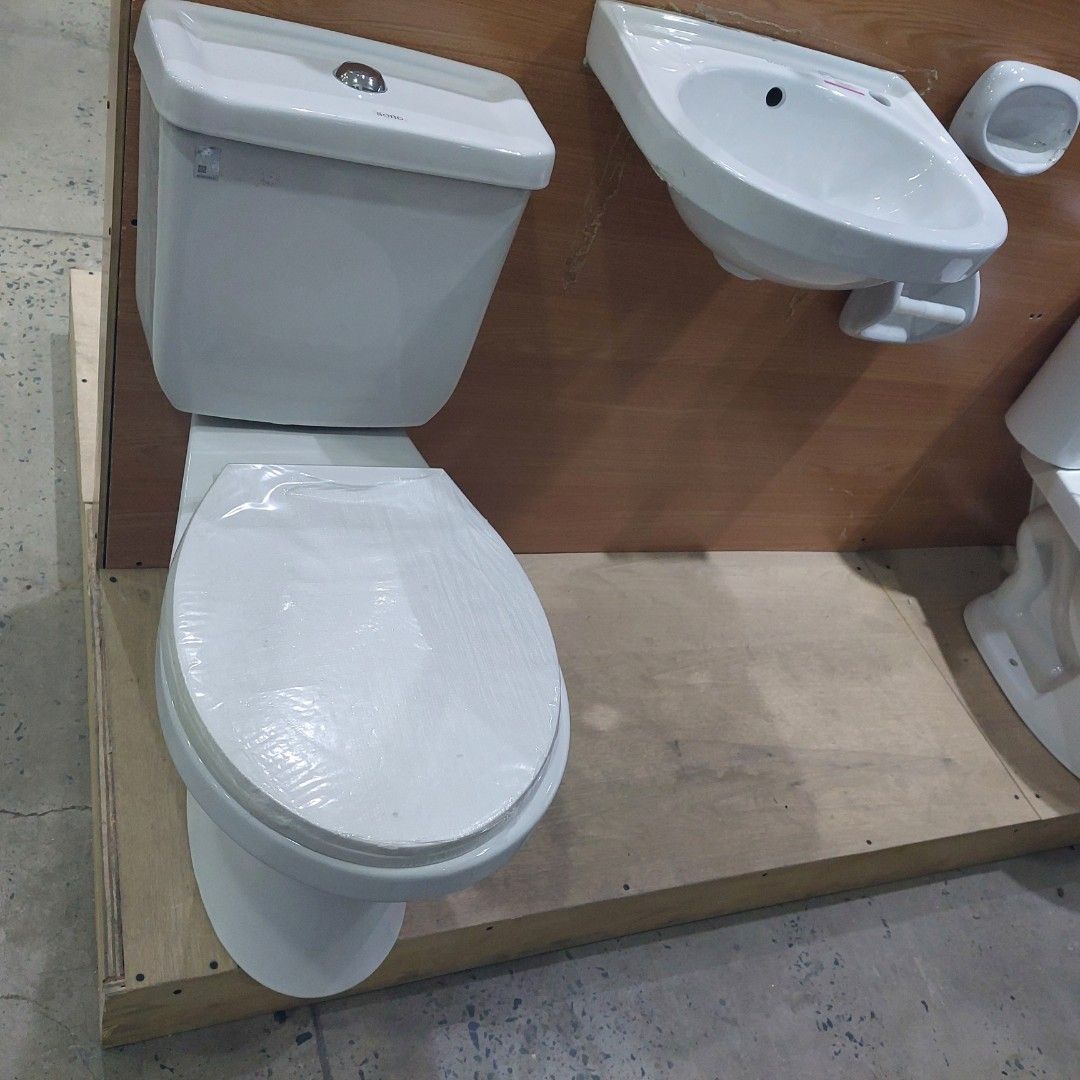Toilet bowl set, Furniture & Home Living, Bathroom & Kitchen Fixtures ...