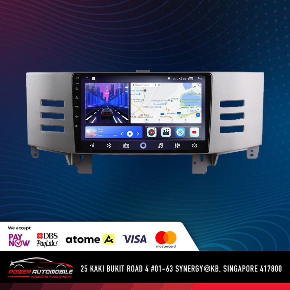TOYOTA MARK X ANDROID PLAYER HEADUNIT 2K 8 CORE WIRED+WIRELESS CARPLAY ...
