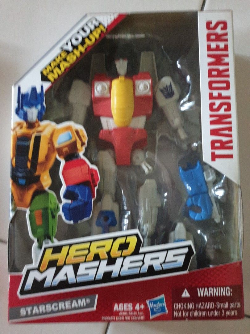 TRANSFORMERS HERO MASHERS ( STARSCREAM & AUTOBOT SPRINGER ), Hobbies ...