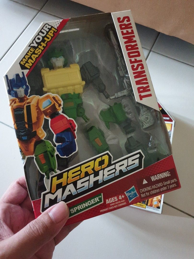 TRANSFORMERS HERO MASHERS ( STARSCREAM & AUTOBOT SPRINGER ), Hobbies ...
