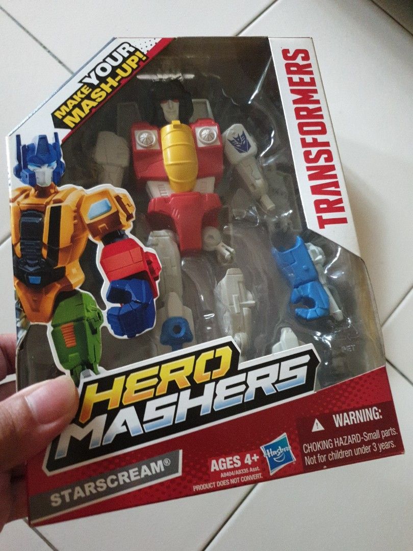 TRANSFORMERS HERO MASHERS ( STARSCREAM & AUTOBOT SPRINGER ), Hobbies ...