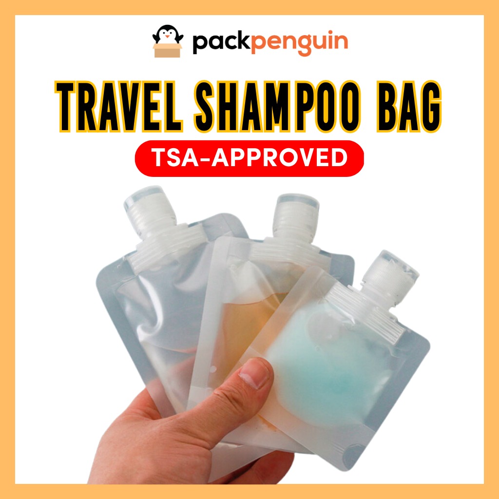 Travel Shampoo Bag | Disposable Lotion Pouch, Hobbies & Toys, Travel ...