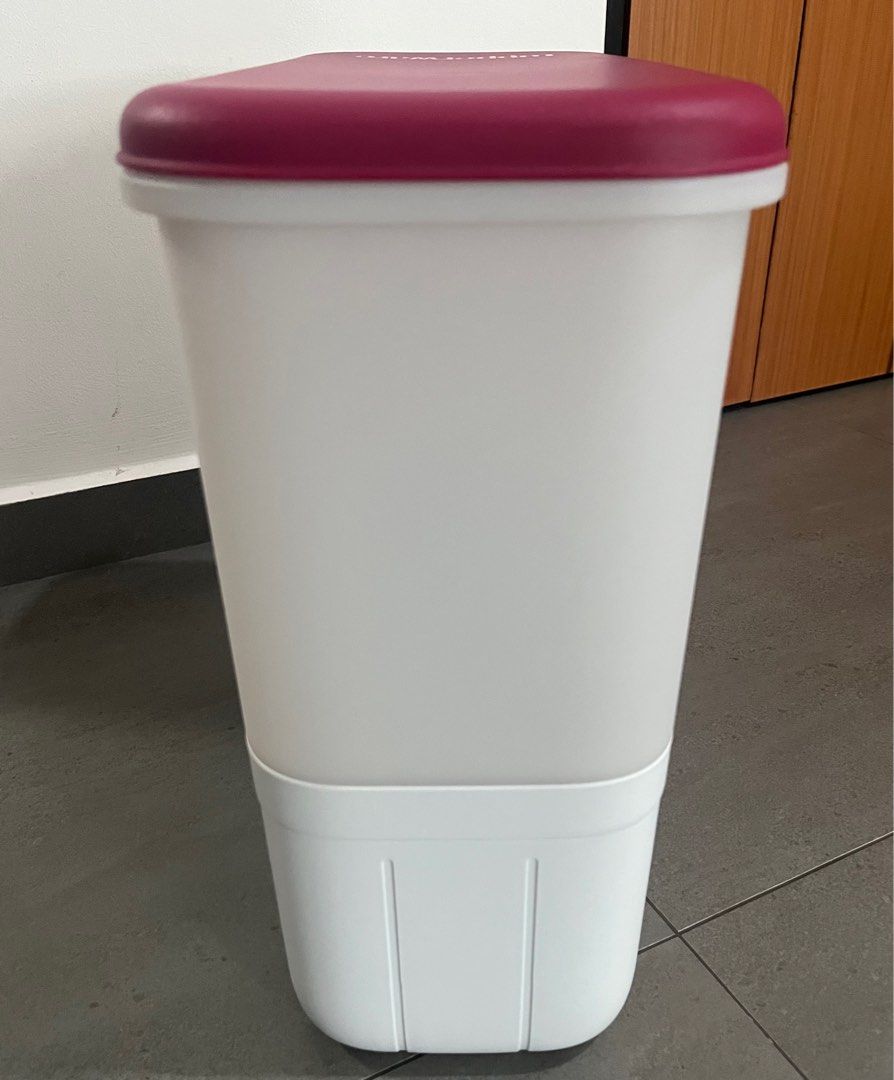 Tupperware Rice Smart 10kg container (Authentic), Furniture & Home ...