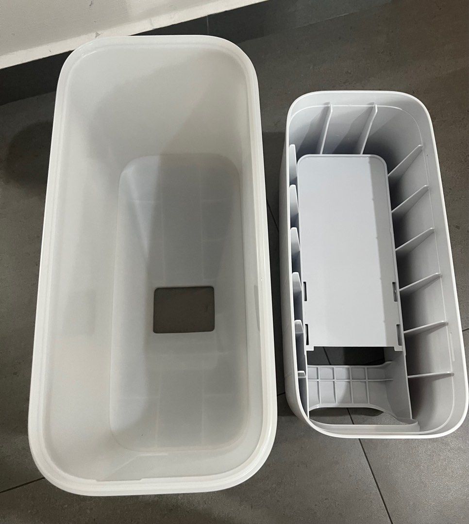 Tupperware Rice Smart 10kg container (Authentic), Furniture & Home ...