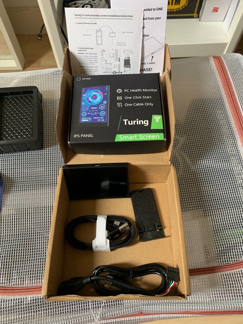 Turing 3.5 inch screen smart monitor, Computers & Tech, Parts ...