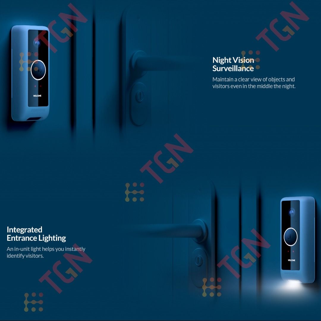 Ubiquiti UniFi Protect G4-Doorbell with 220V transformer - Local ...