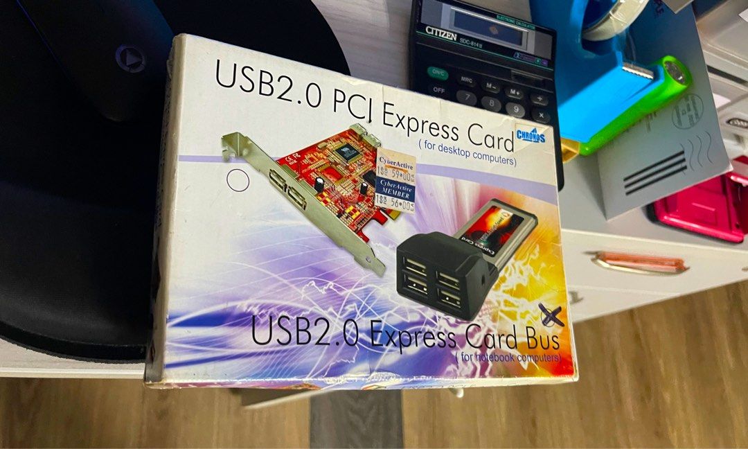 USB2.0 PCI Express Card, Computers & Tech, Parts & Accessories ...