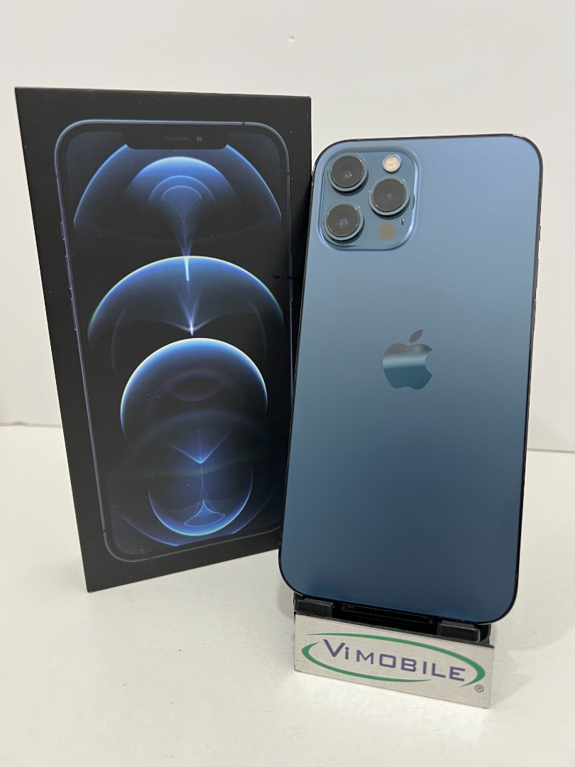 Used iPhone 12 Pro Max 256GB Pacific Blue, Mobile Phones & Gadgets ...