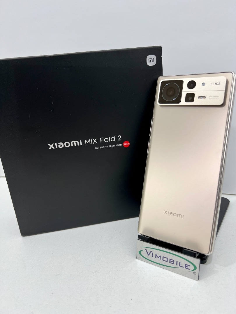 Used Xiaomi Mix Fold 2 5G 12/256GB Gold (Google Play Supported), Mobile ...