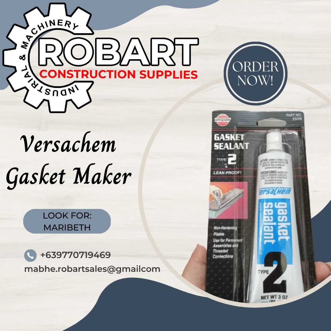 Versachem Gasket Maker, Commercial & Industrial, Construction Tools & Equipment on Carousell