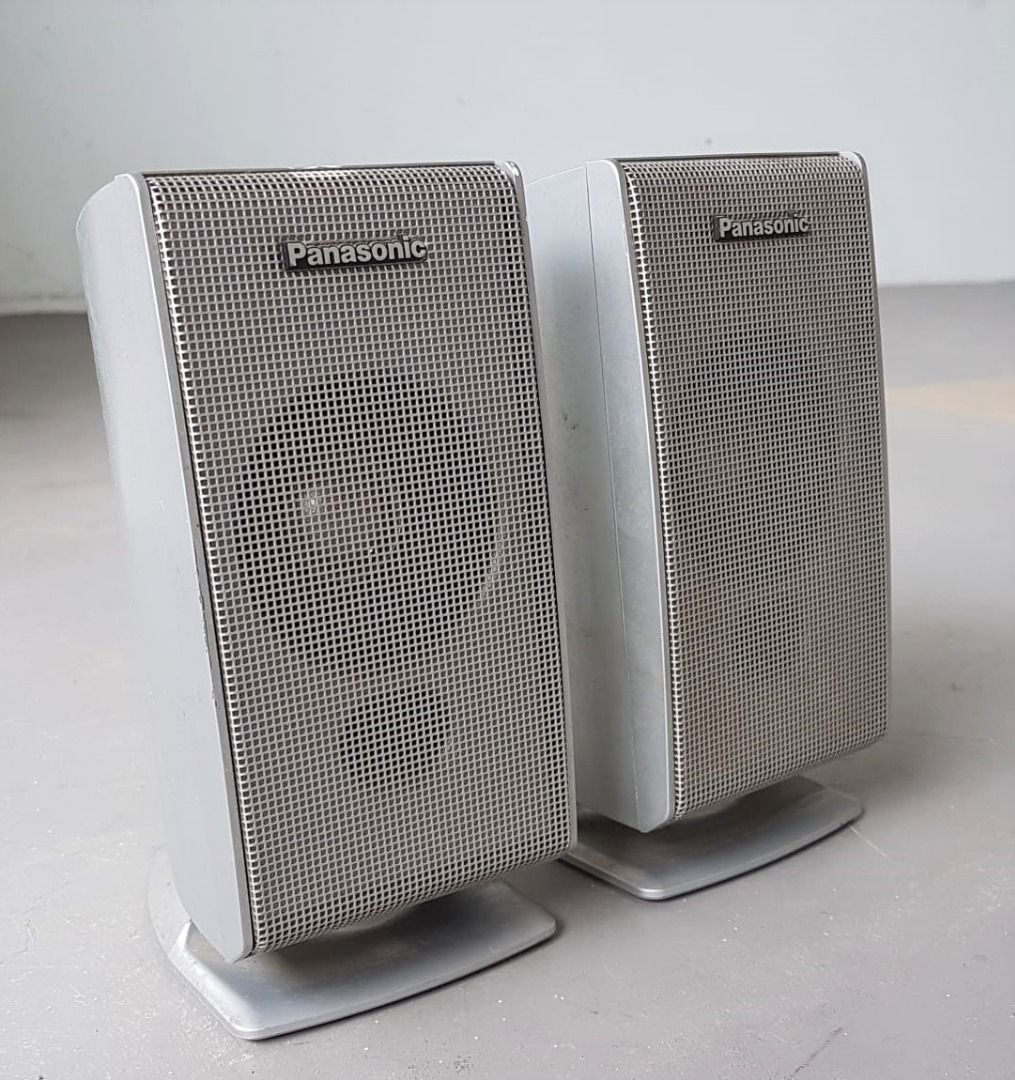 Versatile Panasonic Tower Speakers, 2-Way Sound System, 140 watts ...