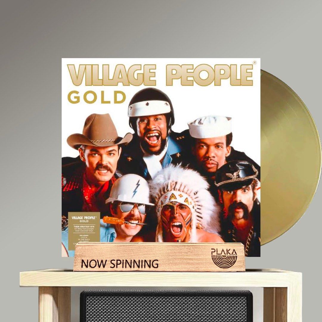 Village People - GOLD. Vinyl LP Plaka, Hobbies & Toys, Music & Media ...