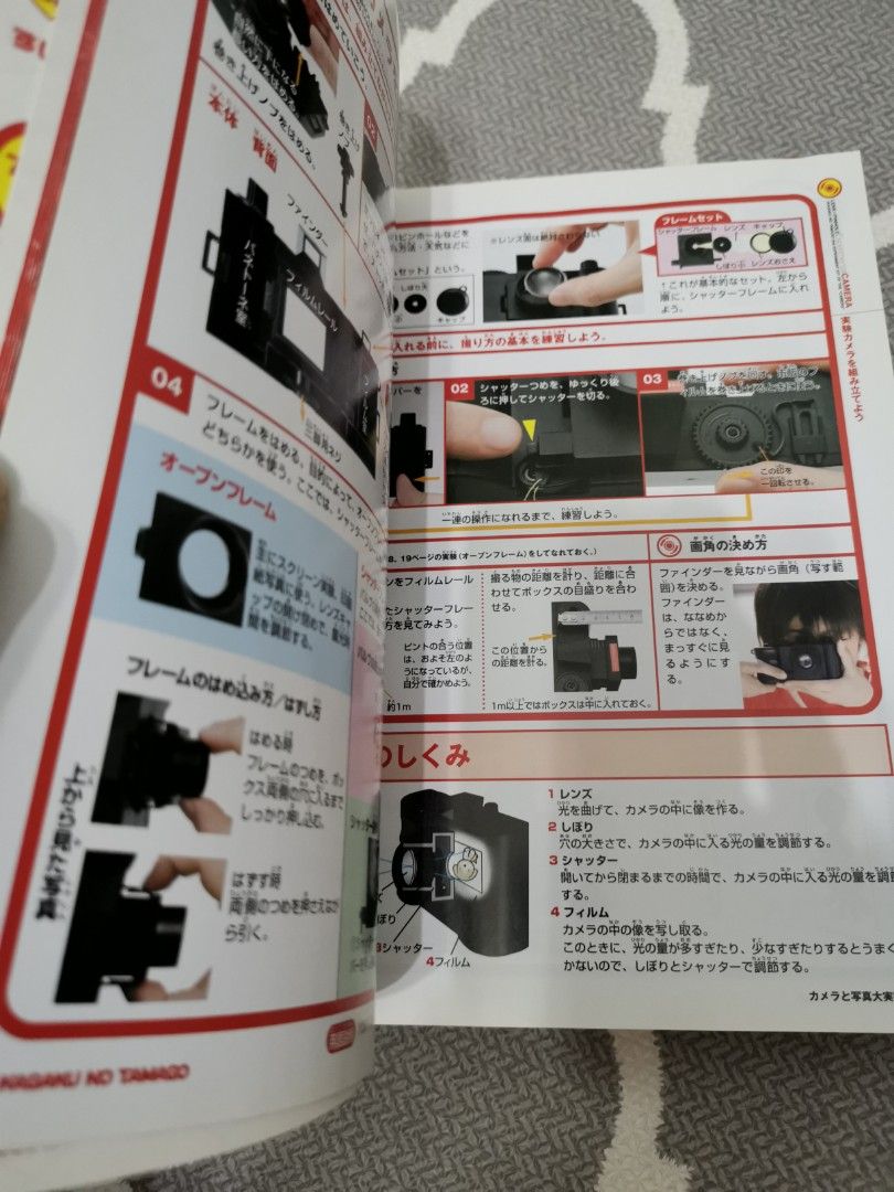 Vintage Gakken Experiment Series #2 - Camera Model Kit, Hobbies & Toys, Books & Magazines ...