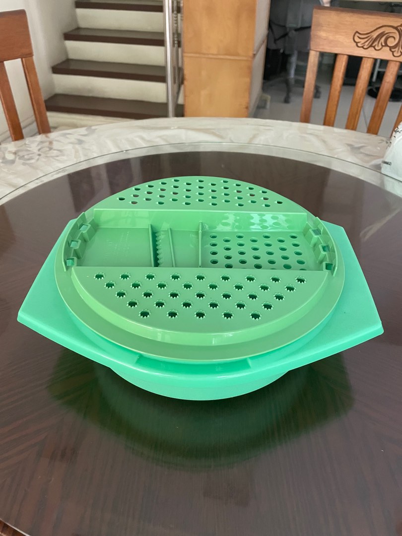 Vintage Jadeite Green Tupperware Grater, Furniture & Home Living ...