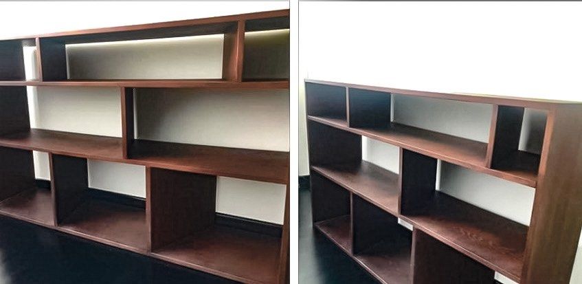 Walnut Display Shelf - from Lush Lush SG - original modern side way ...