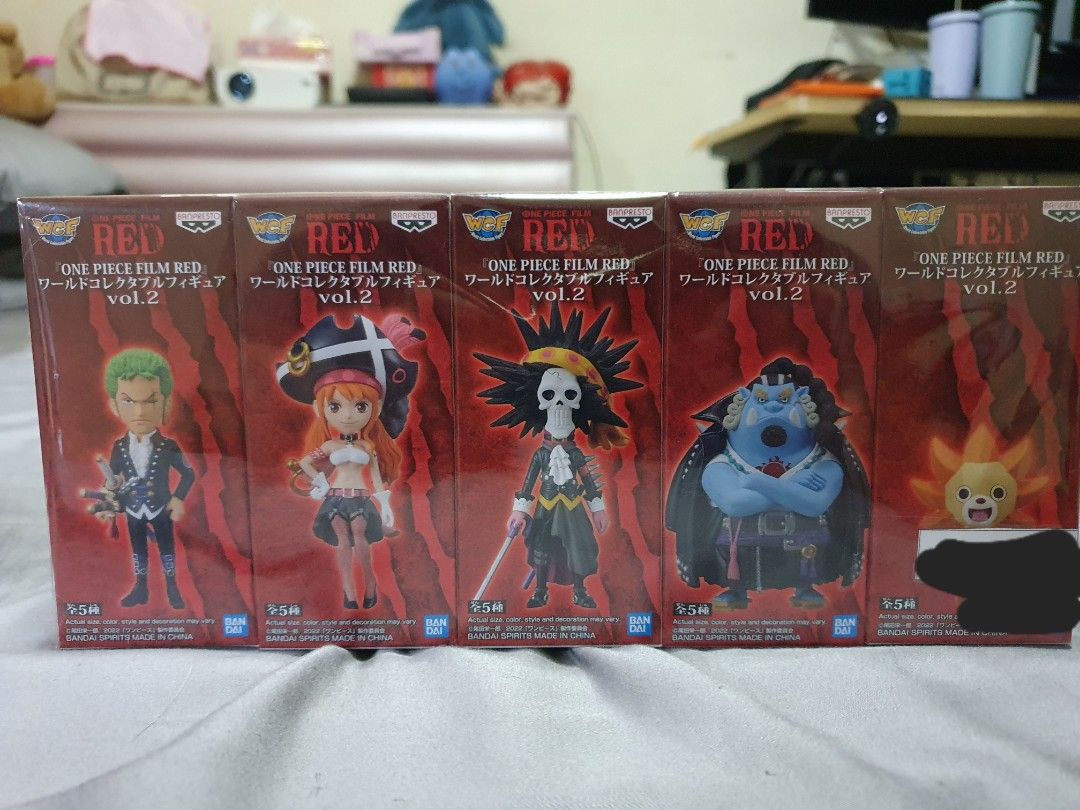 WCF - One piece (Red), Hobbies & Toys, Toys & Games on Carousell