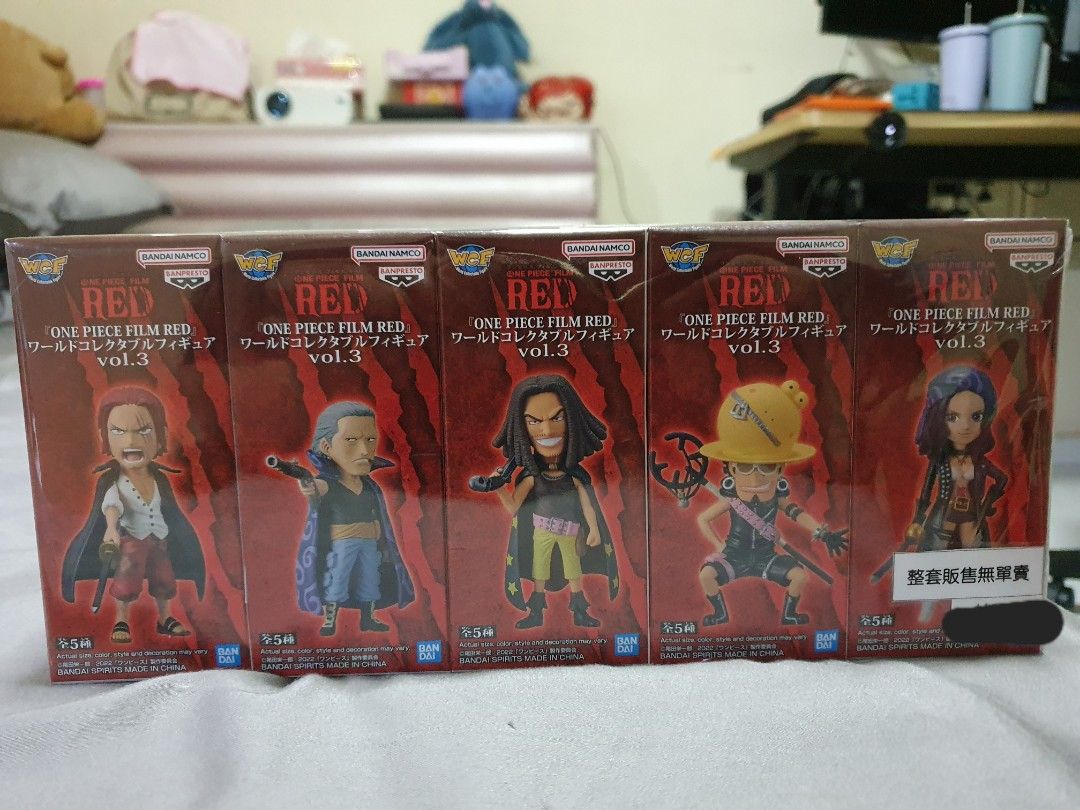 WCF - One piece (Red), Hobbies & Toys, Toys & Games on Carousell