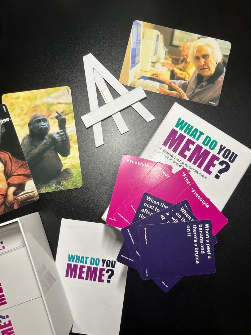 What Do U Meme- Card Game (full Set), Hobbies & Toys, Toys & Games On