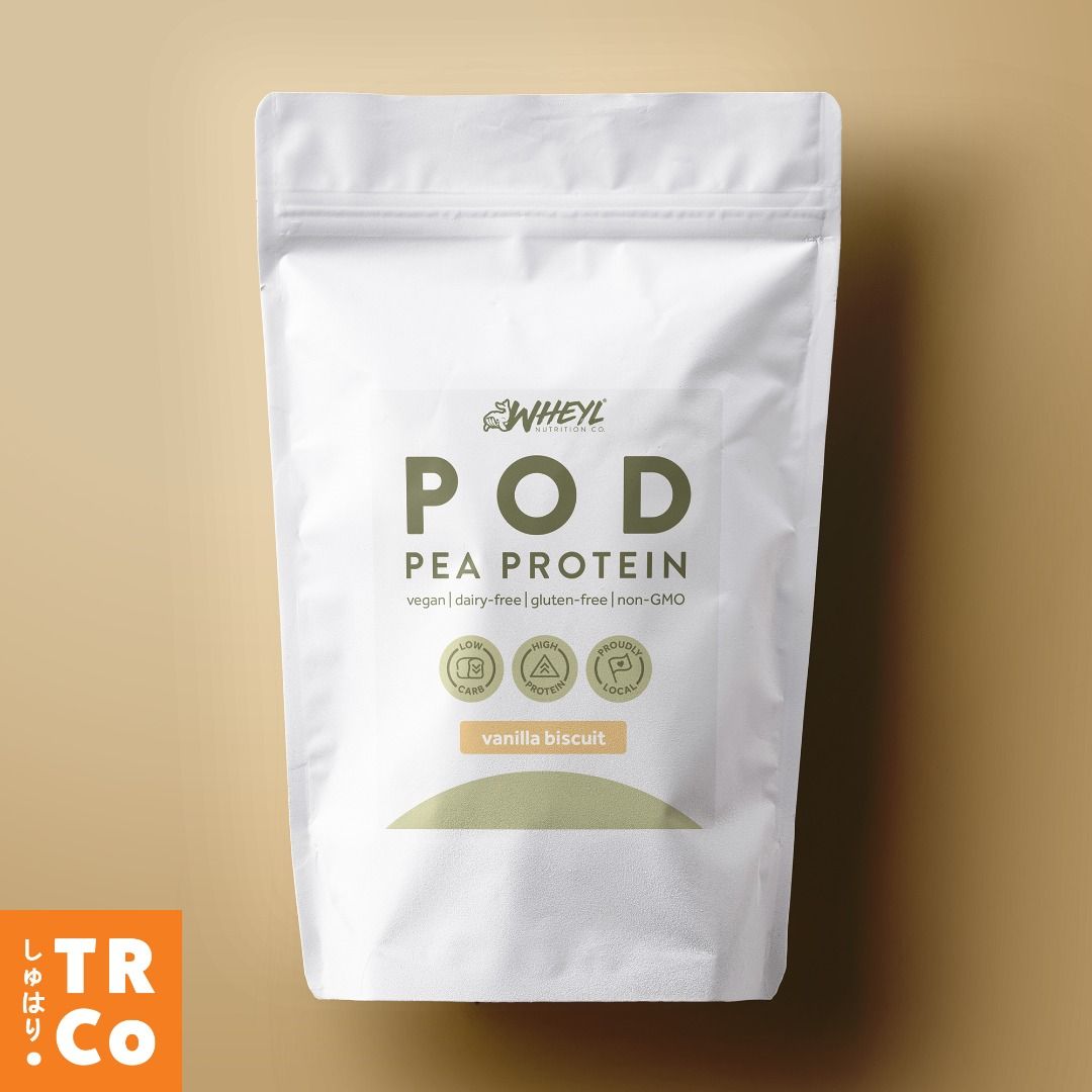 Wheyl POD Pea Protein. Plant-based Protein Supplement. All-Natural and ...