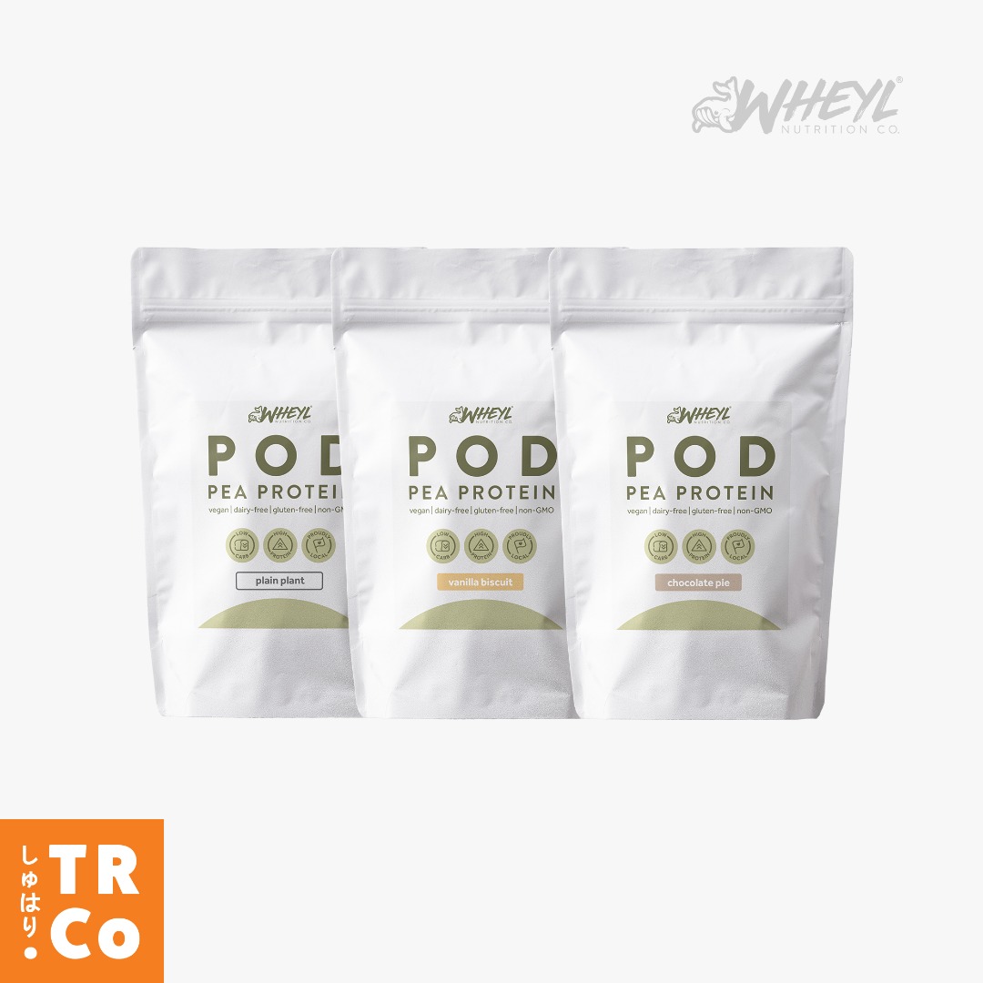 Wheyl POD Pea Protein. Plant-based Protein Supplement. All-Natural and ...