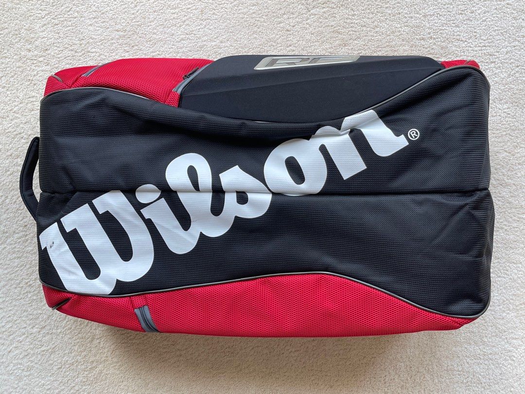 Wilson 12 Racket Bag, Sports Equipment, Sports & Games, Racket & Ball ...