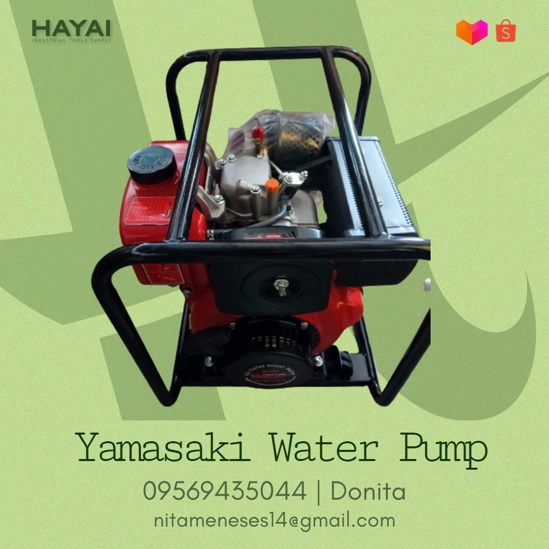 Yamasaki Water Pump, Commercial & Industrial, Industrial Equipment on Carousell
