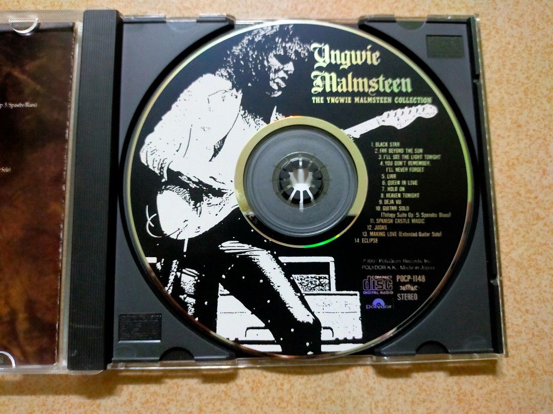 Yngwie Malmsteen - The Collection, Hobbies & Toys, Music & Media, CDs & DVDs on Carousell