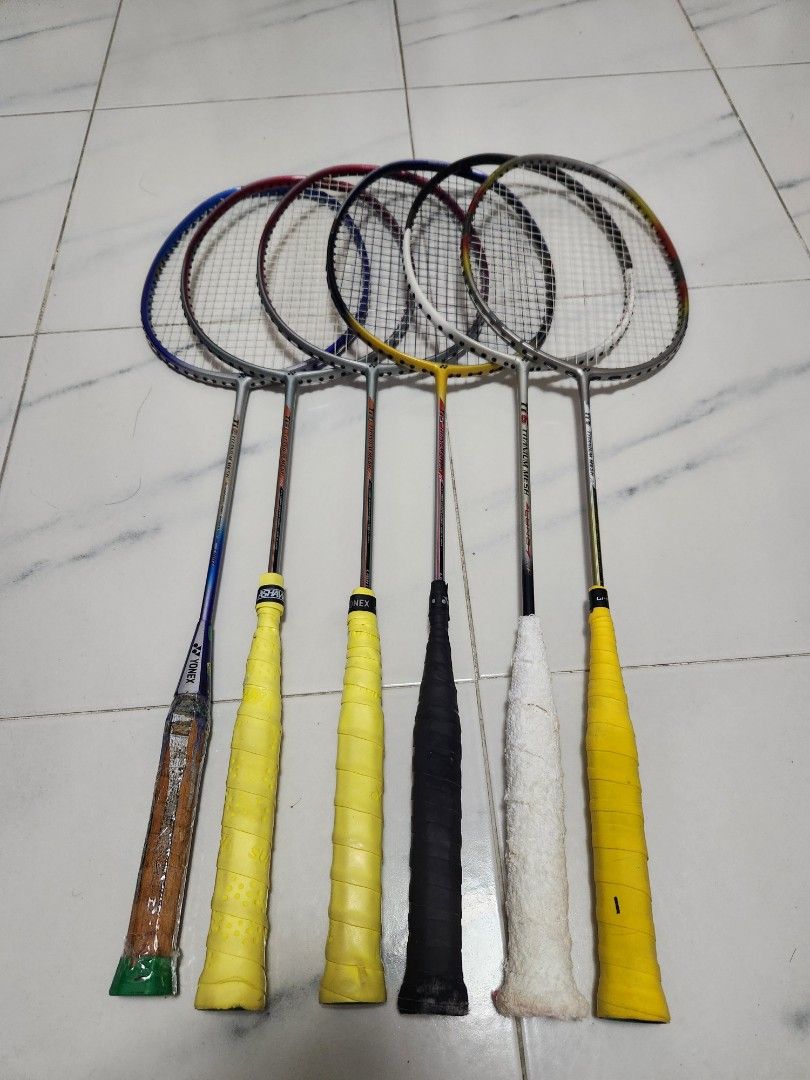 Yonex Titanium Mesh Ti2 Ti3 Ti5 Ti6 Ti7, Sports Equipment, Sports & Games, Racket & Ball Sports ...