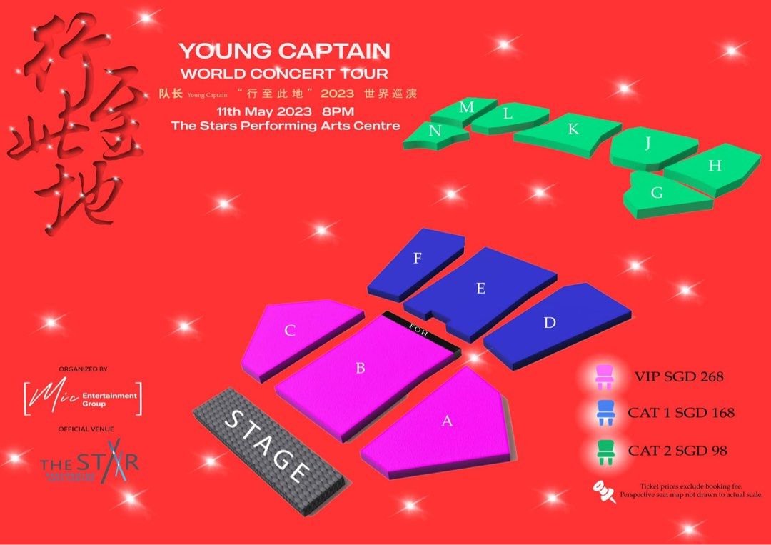 Young Captain World Concert Tour in Singapore 2023, Tickets & Vouchers ...