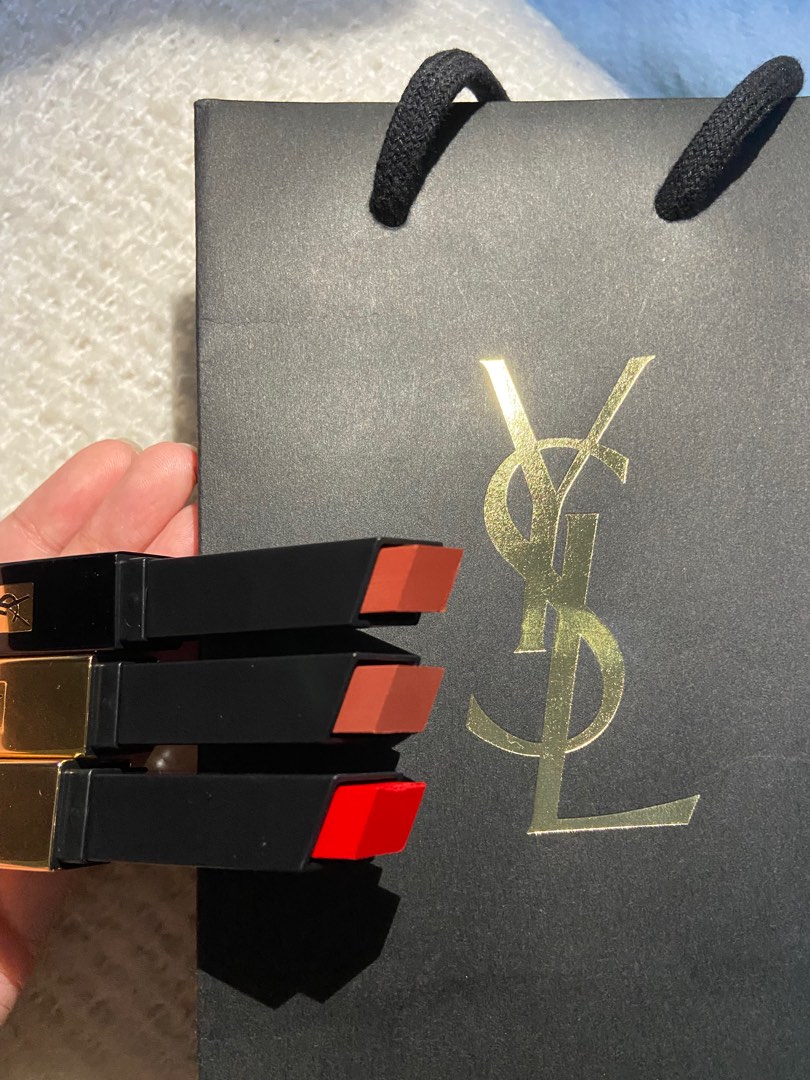 YSL slim lipstick, Beauty & Personal Care, Face, Makeup on Carousell