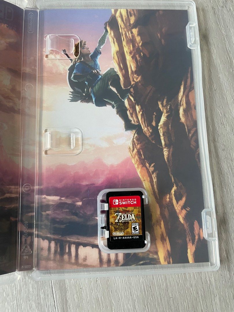 Zelda Breath of the Wild BoTW for Nintendo Switch, Video Gaming, Video ...
