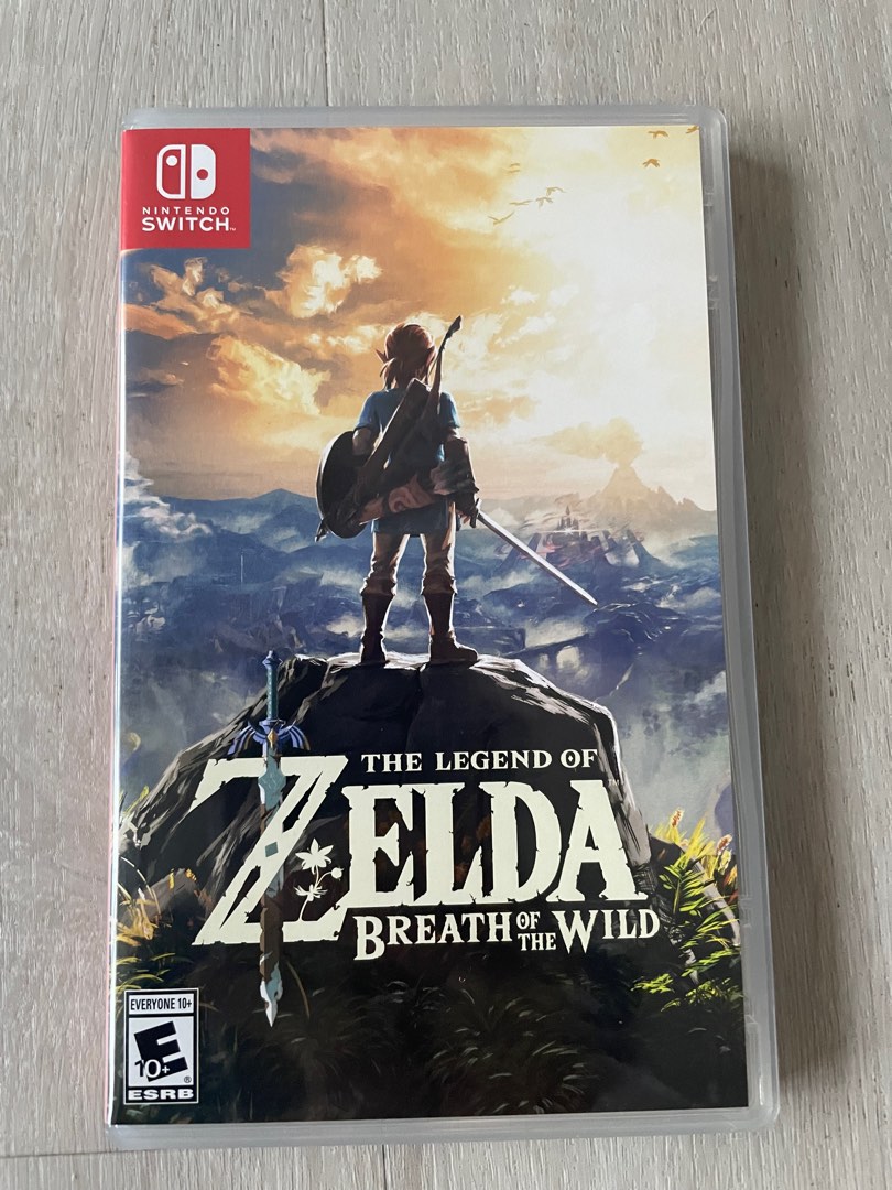 Zelda Breath of the Wild BoTW for Nintendo Switch, Video Gaming, Video ...