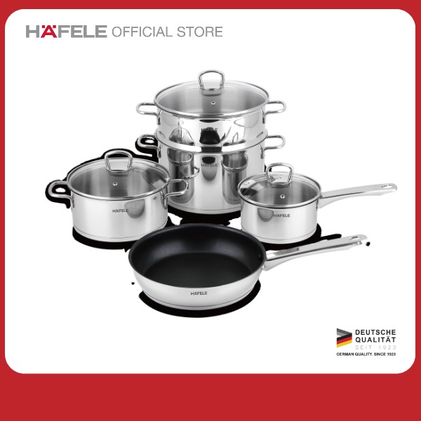 10% OFF! Hafele Stainless Cook Ware Set 8 pieces Professional German ...