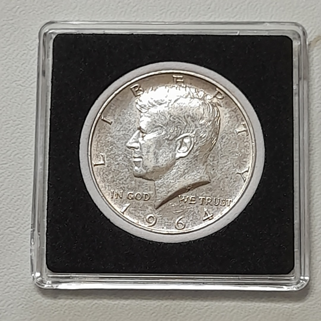 1964 Half Dollar "John F. Kennedy" .900 Silver Coin - (JFK64), Hobbies ...