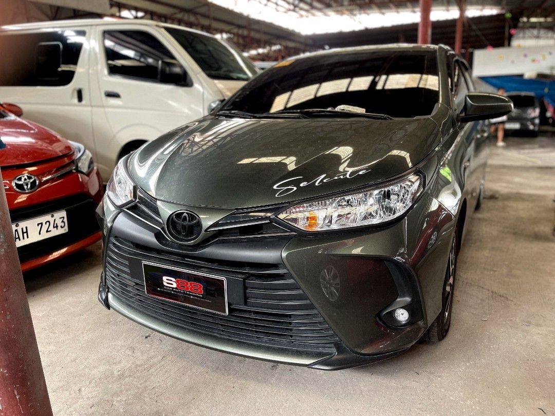2022 Toyota vios 1.3 XLE CVT FINANCING/CASH alumina jade green Auto ...