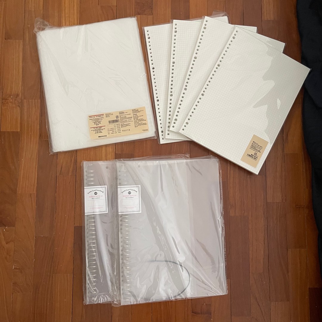 30 ring muji papers aesthetic, Hobbies & Toys, Stationery & Craft, Stationery & School Supplies ...