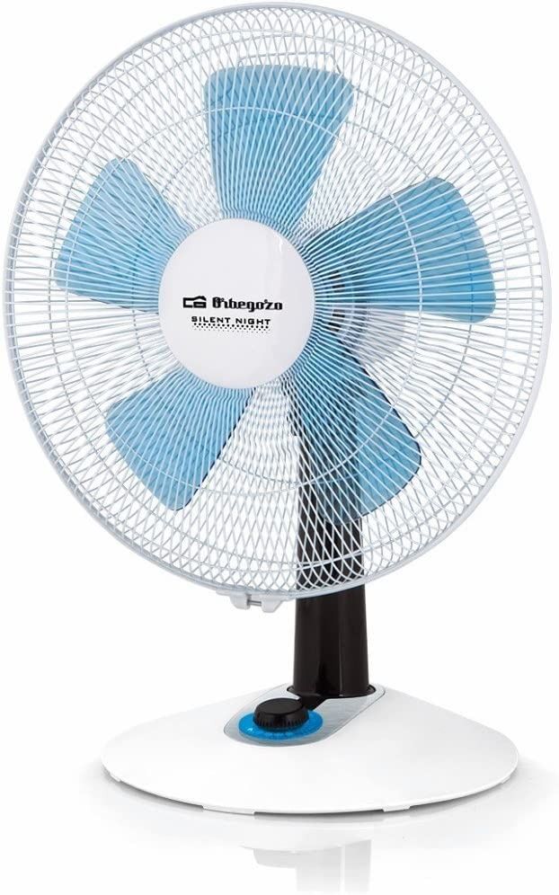 [3896] Orbegozo TF 0138 - Silent desktop fan, oscillating, 4 speeds ...