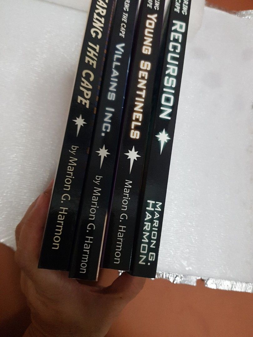 All 4 book @ $10 story book by Marion G.Harmon wearing the Cape ...