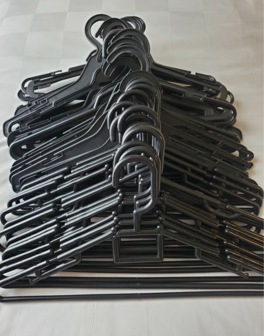 50 piece Clothes Hangers for $10, Furniture & Home Living, Home ...