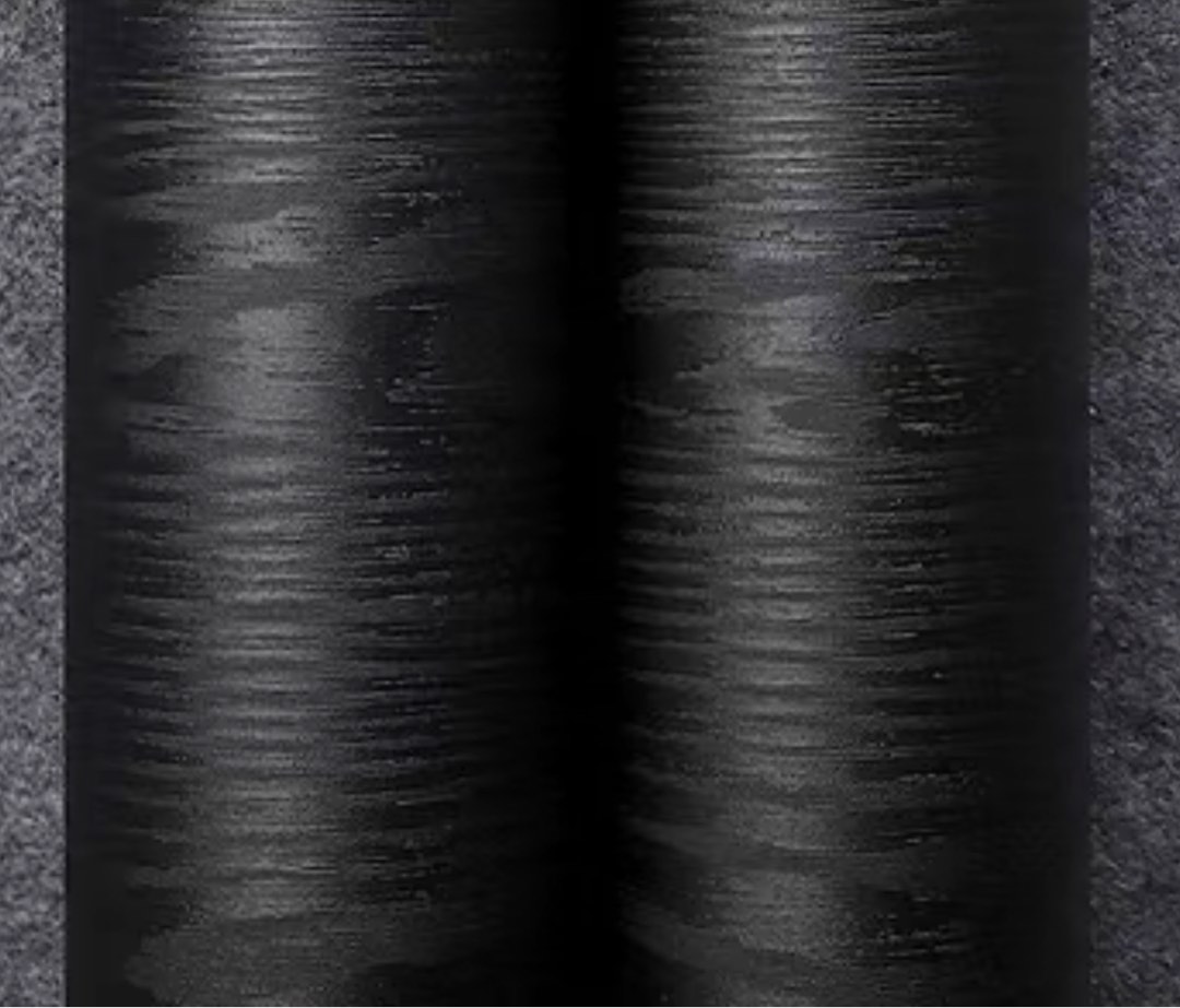 60cm / 80cm Width Textured Black Wood PVC Stickers Wallpapers Decal ...