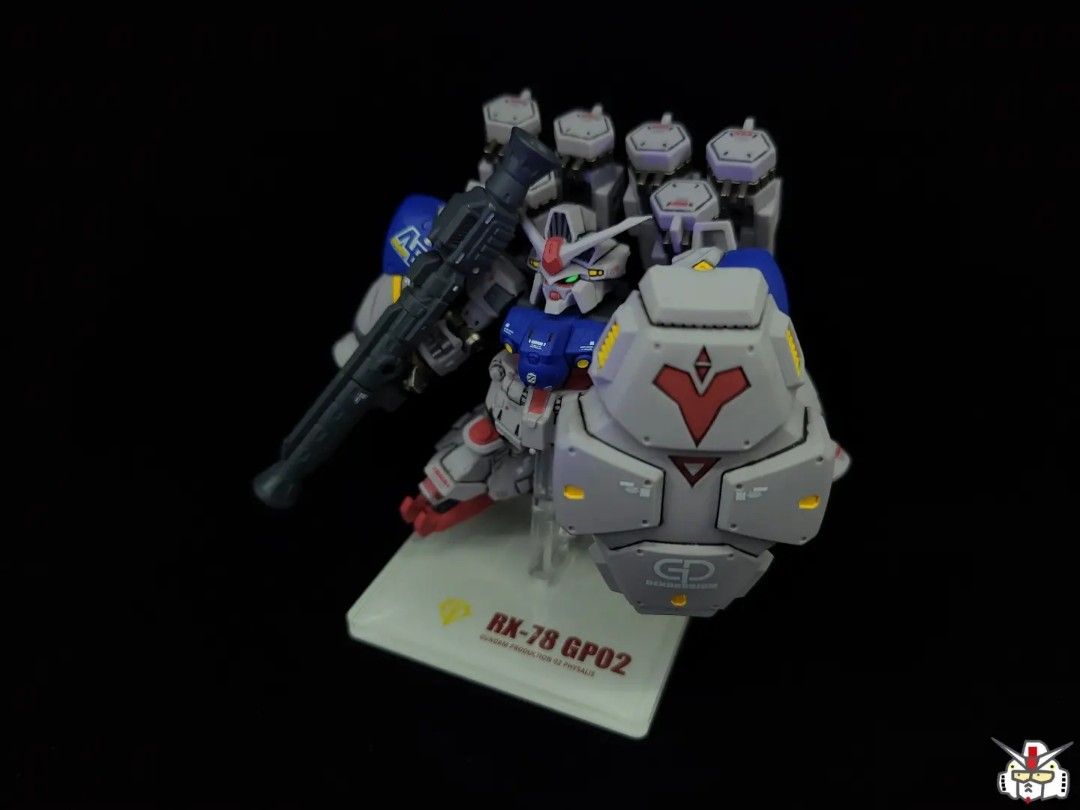 《代工》 MSE 高達模型 MOBILE SUIT ENSEMBLE (0083星塵回憶系列) EX36 GP02A(MLRS型) & GK蓄 ...