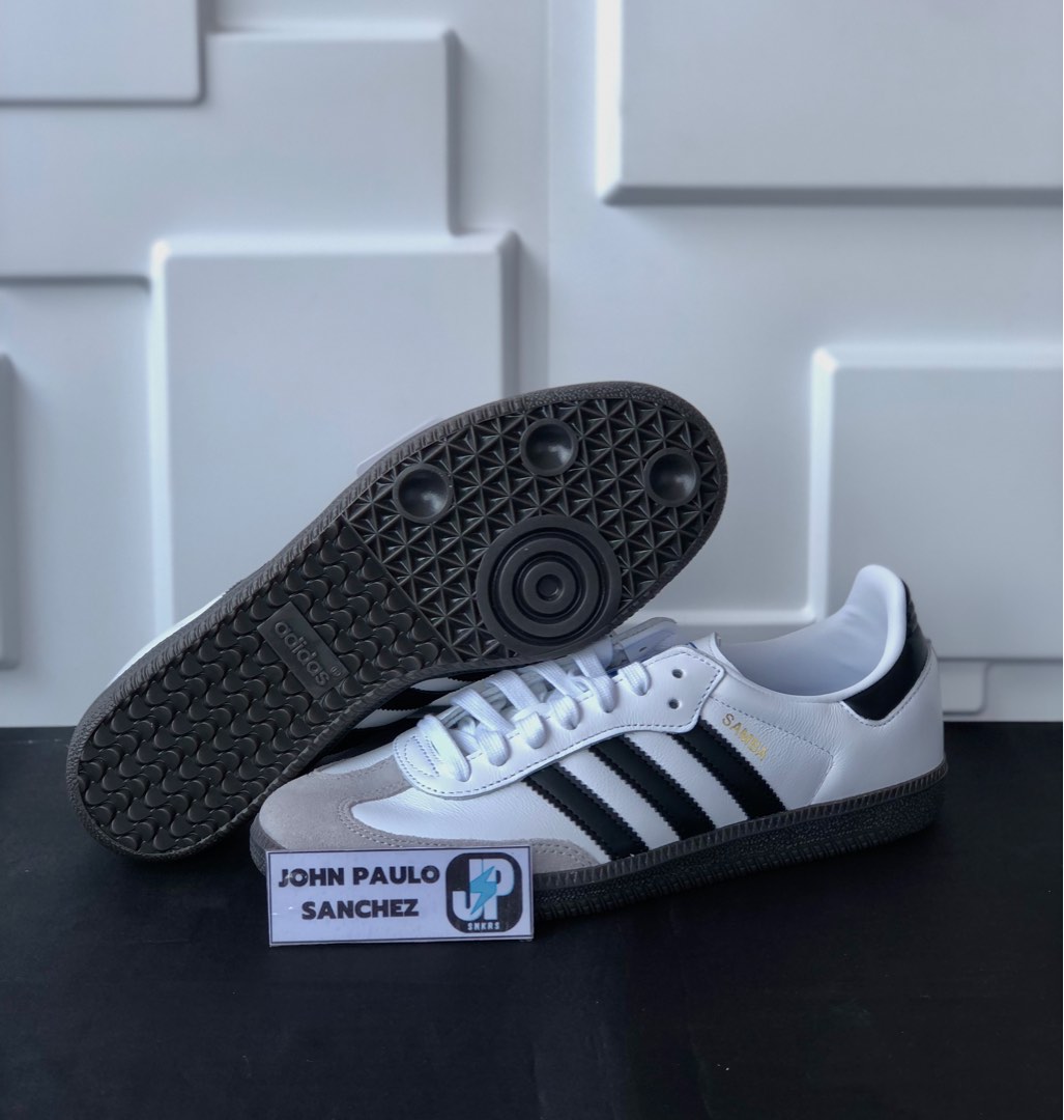 Adidas Samba OG white, Men's Fashion, Footwear, Sneakers on Carousell