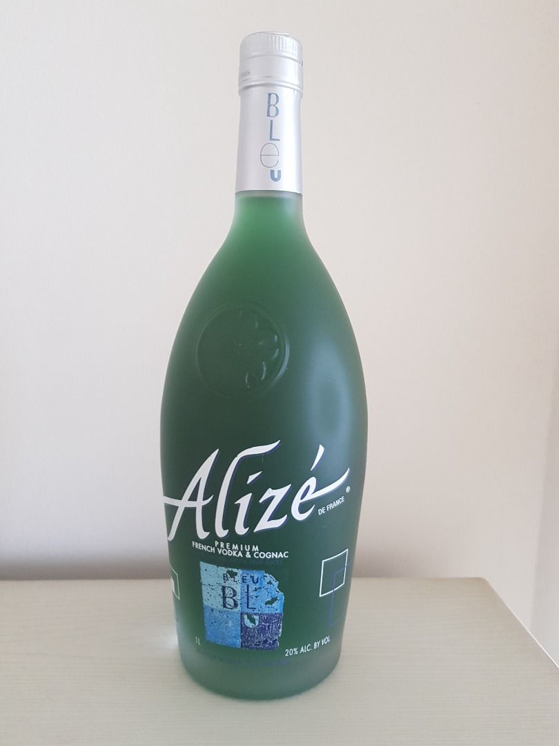 Alize De France BLEU - Premium Vodka & Cognac, Food & Drinks, Alcoholic ...