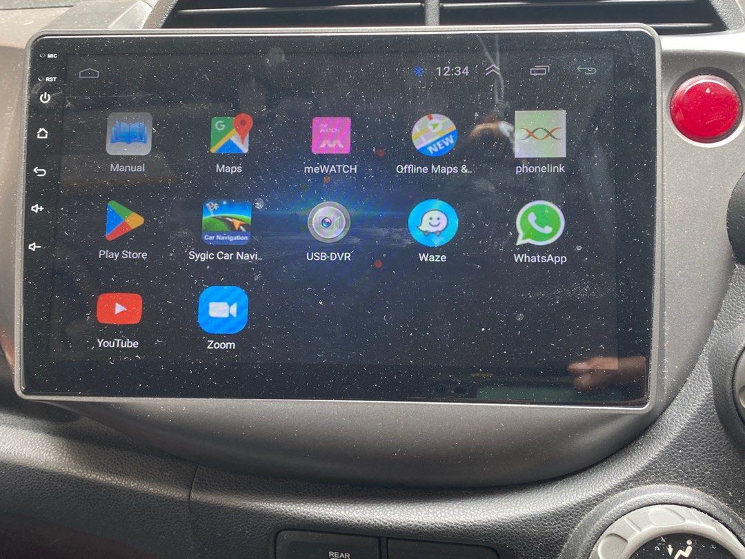 Android Head Unit with GPS and Rear Camera with 2 extra port for Thumd ...