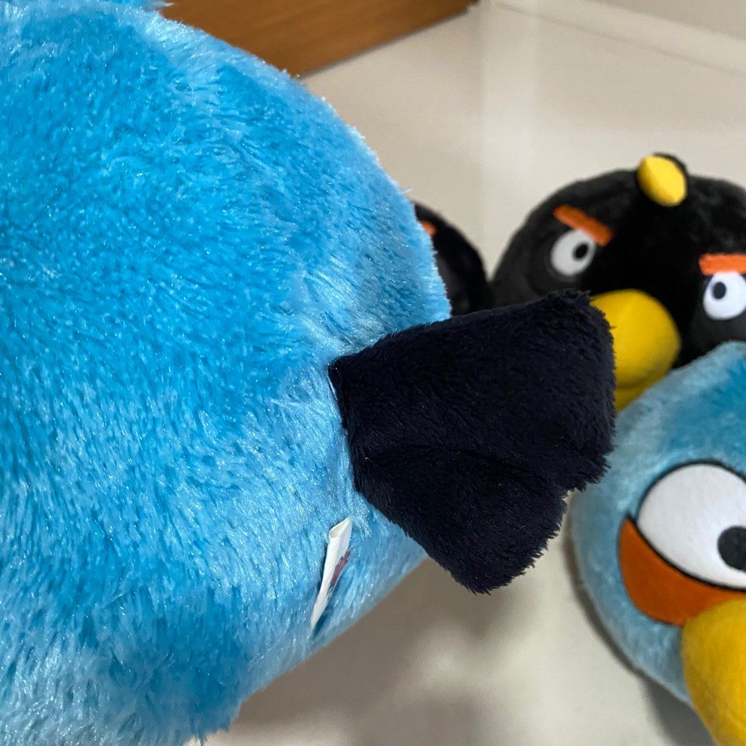 Angry bird soft toy plush, Hobbies & Toys, Toys & Games on Carousell