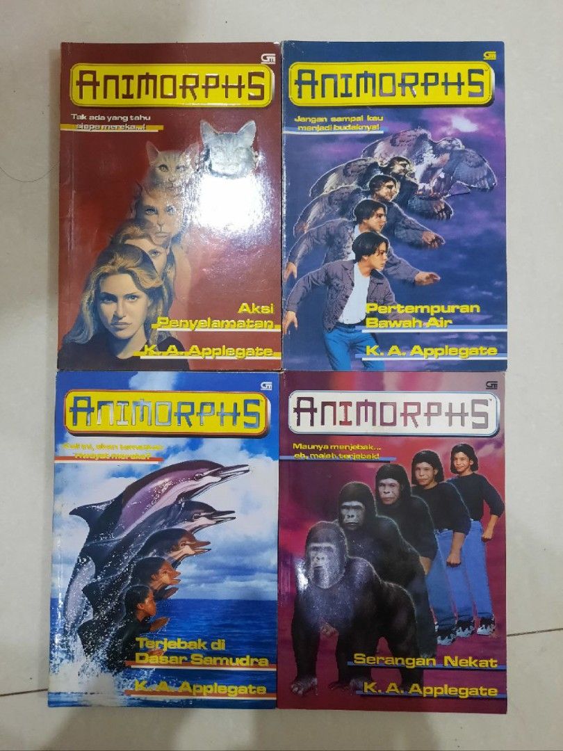 Animorphs Buku novel klasik, Buku & Alat Tulis, Buku di Carousell